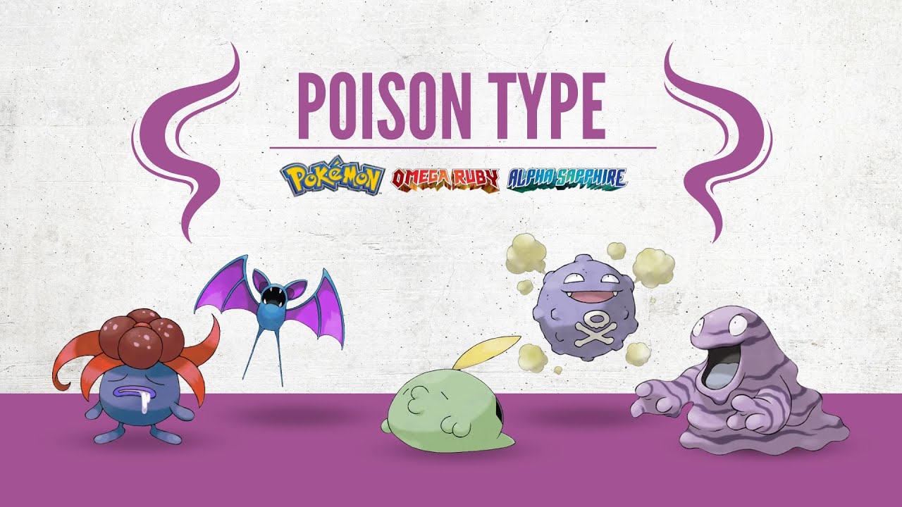 All Pokemon POISON TYPE (Gen 3) - YouTube