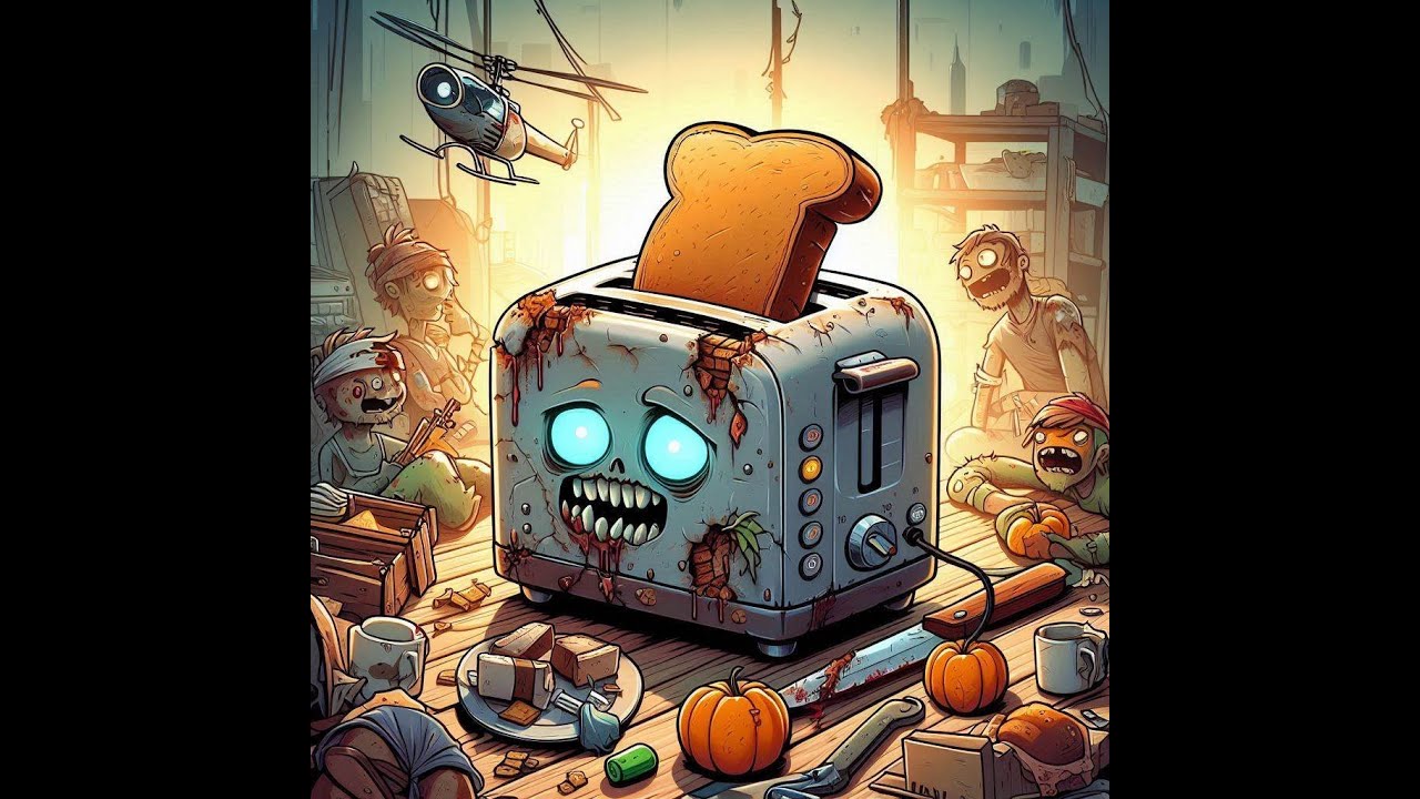 🧟‍♂️Un Toast aux Zombies: l'Aventure Apocalyptique d'un Grille-Pain 🌟🍞 ...