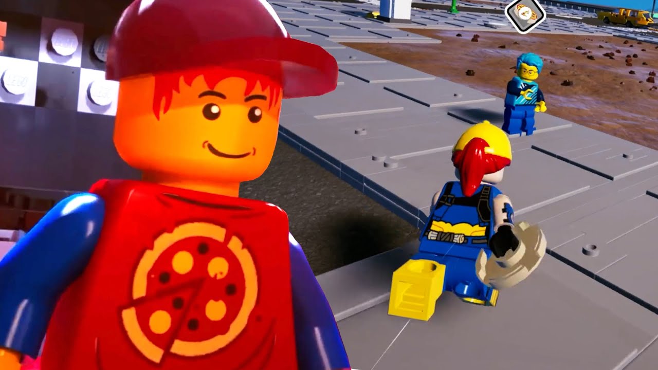 Deliver Pizza for Pepper Roni in LEGO Tycoon: Tilted Towers! - YouTube