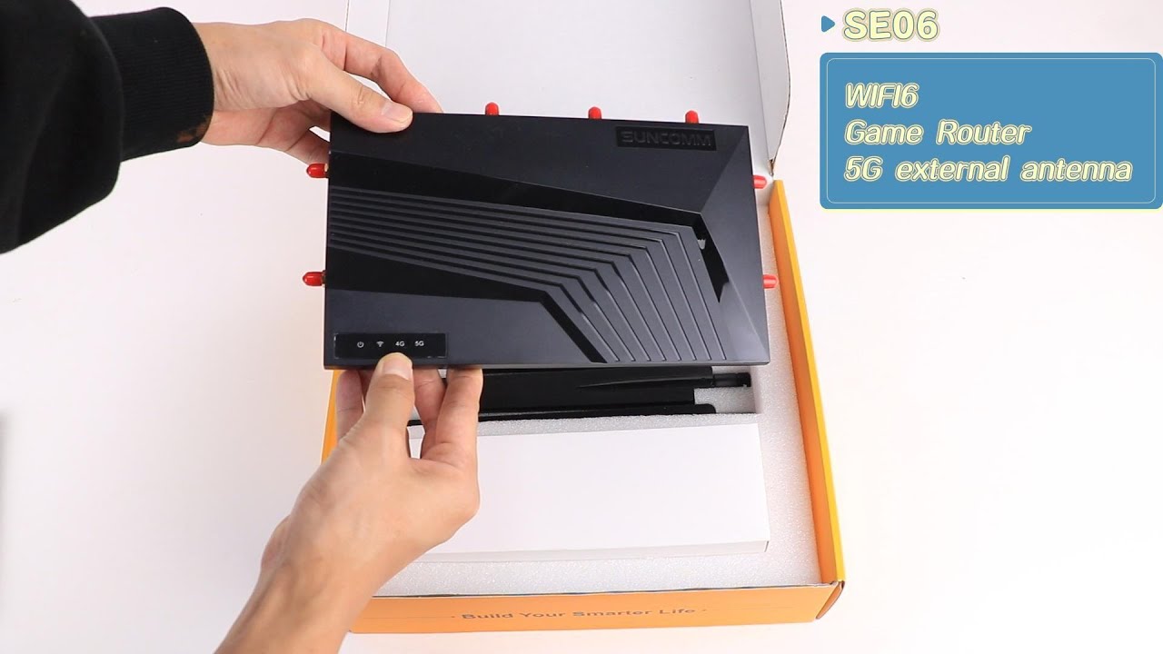 SE06 Pro 5G Modem with sim slot X62 IPQ5018 SA NSA Cellular Network ...