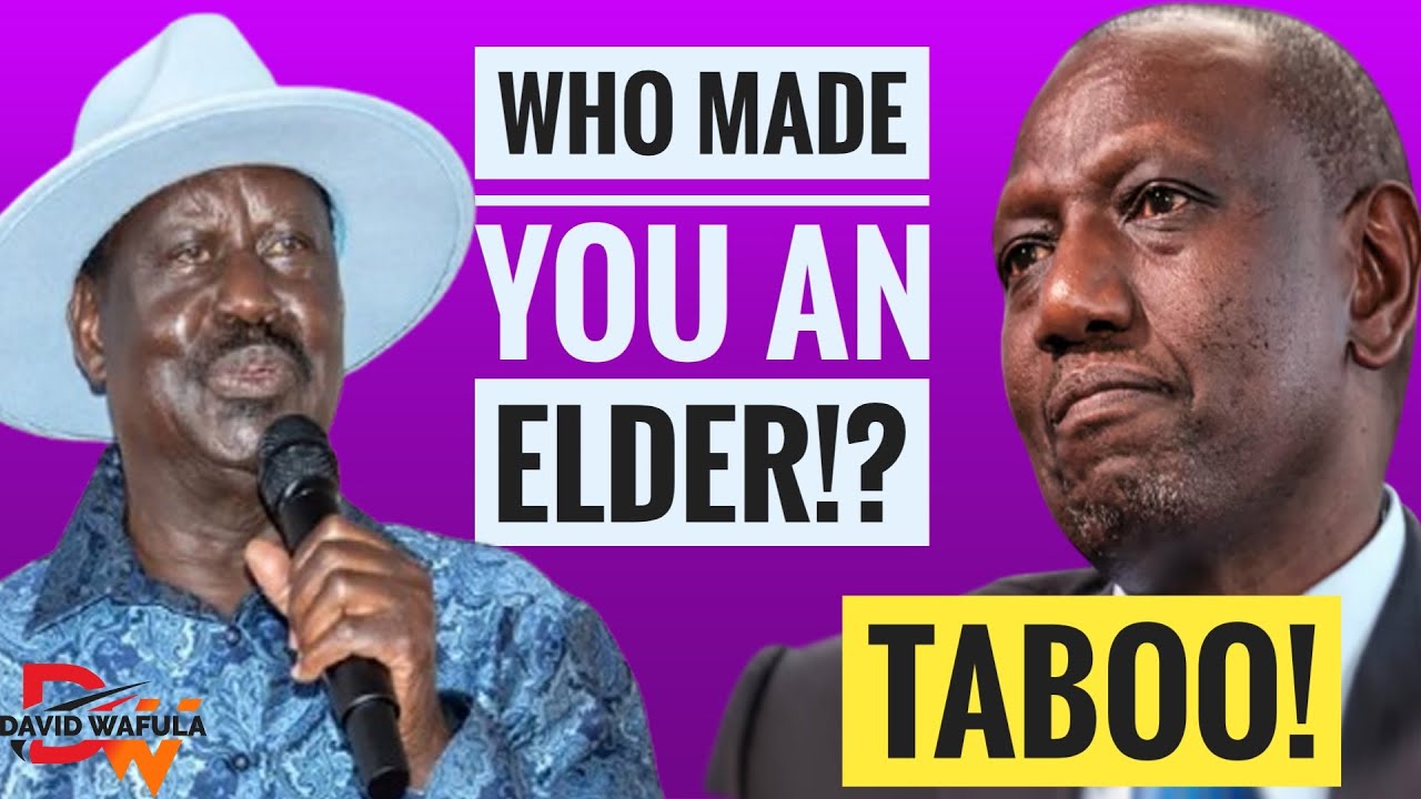 RAILA TURNS IN GRAVE AS RUTO GETS INSTALLED AS LUO ELDER! - YouTube