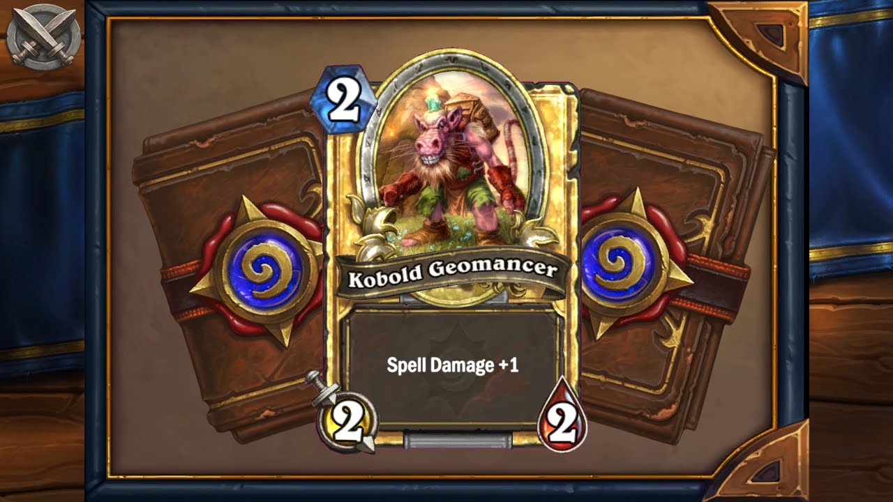 Hearthstone - Card Sounds | Classic - Kobold Geomancer - YouTube