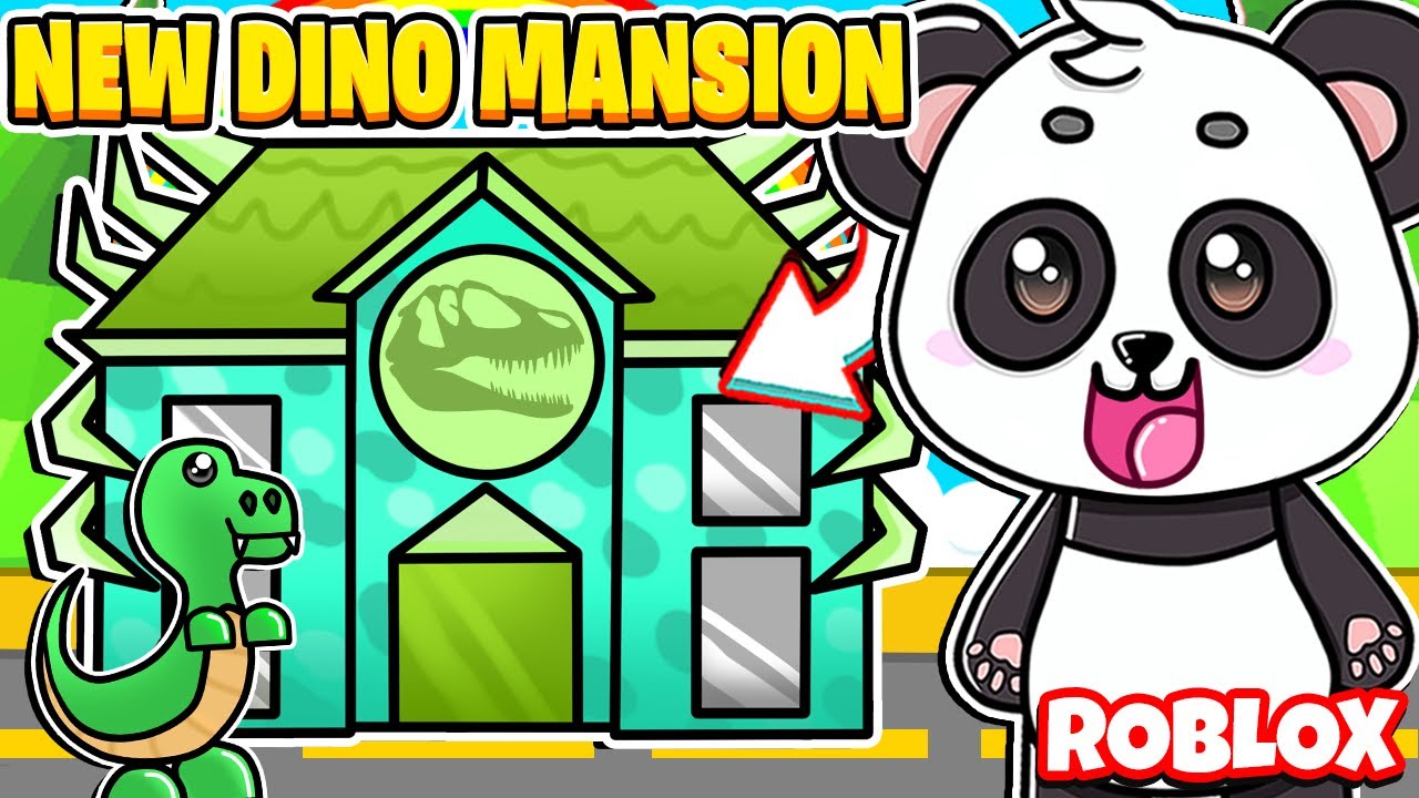 NEW Dinosaur Mansion in Adopt Me! Roblox Adopt Me Update - YouTube