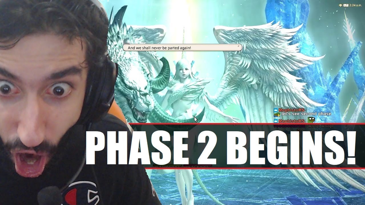 Final Fantasy XIV - SHIVA Savage - WE MADE IT PAST LIGHT RAMPANT!! HOLY ...