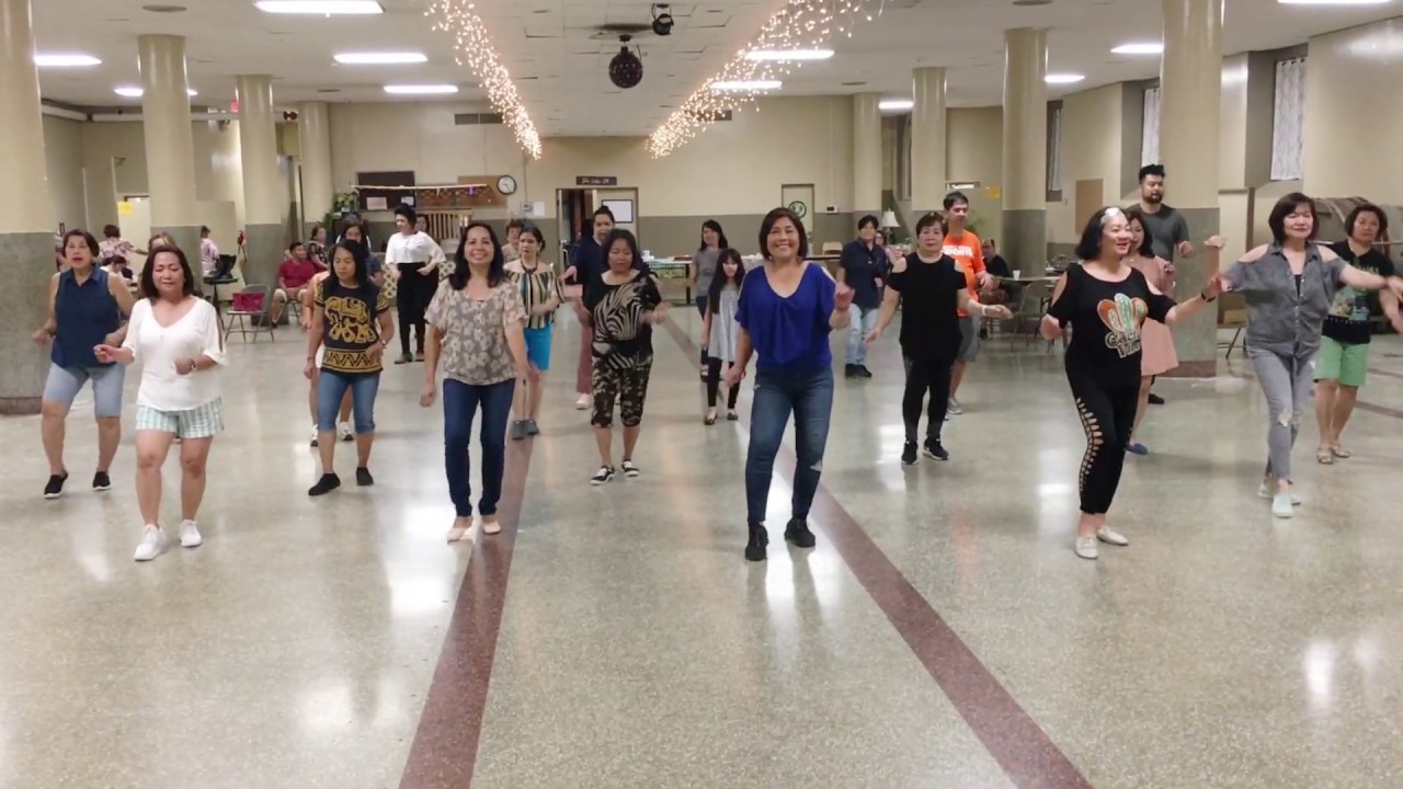 September Line Dance (w/ cover song) - YouTube