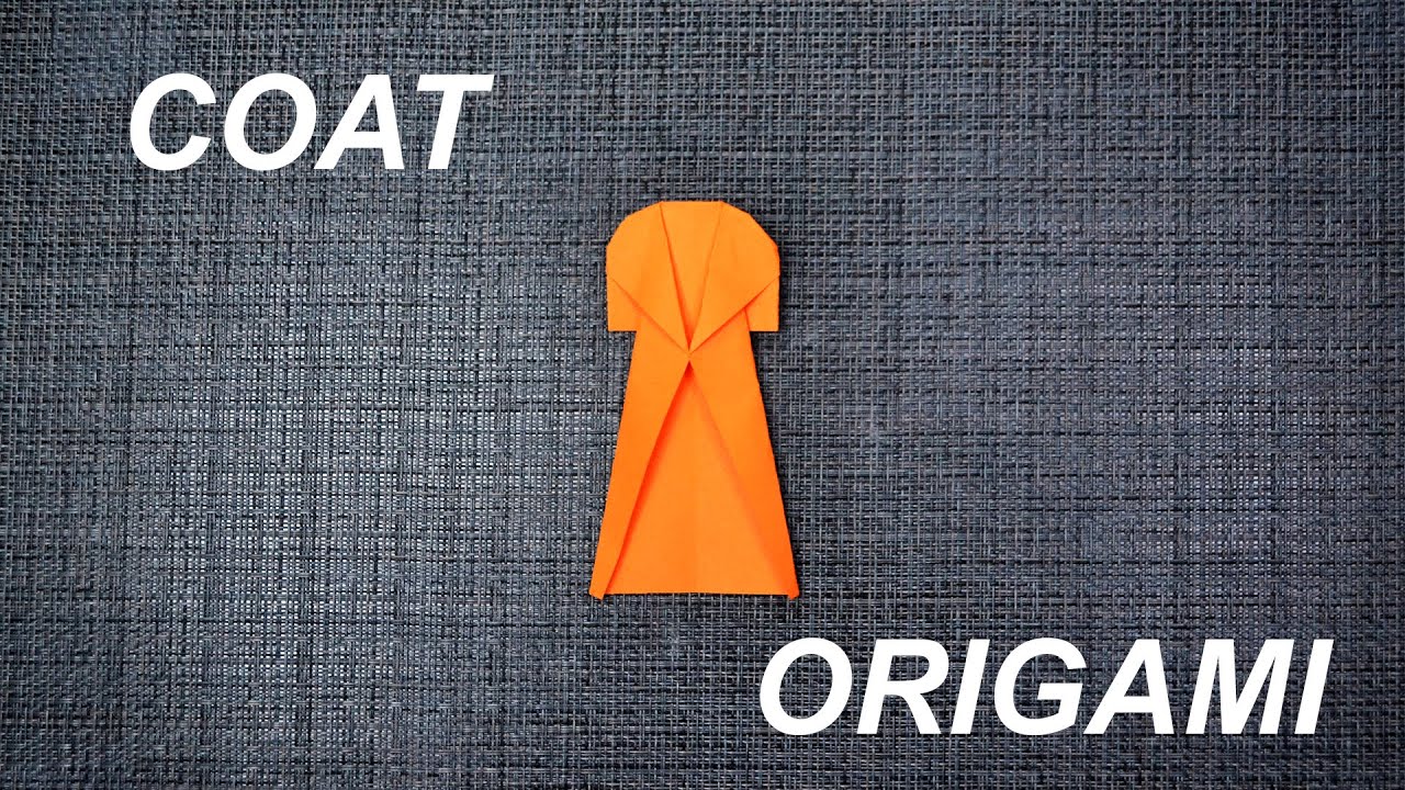 Paper COAT Origami | Tutorial DIY by ColorMania - YouTube