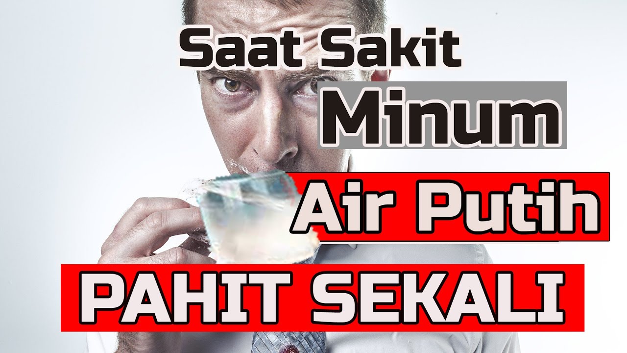 Penyebab Rasa Pahit Di Mulut Saat Minum Air Putih - YouTube