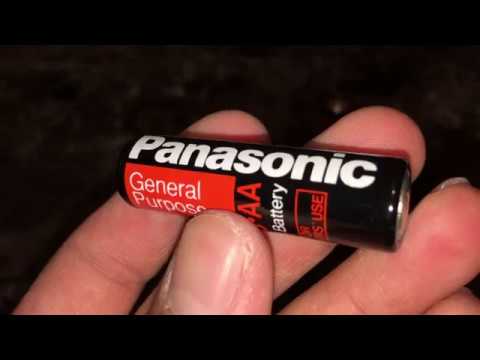ASMR Panasonic AA Battery R6S OEM Unboxing - YouTube