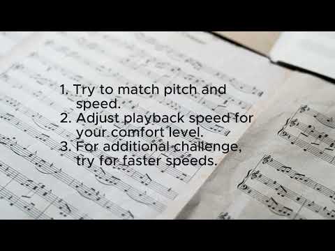 Wohlfahrt Etude No 2 for violin with simple drum beats