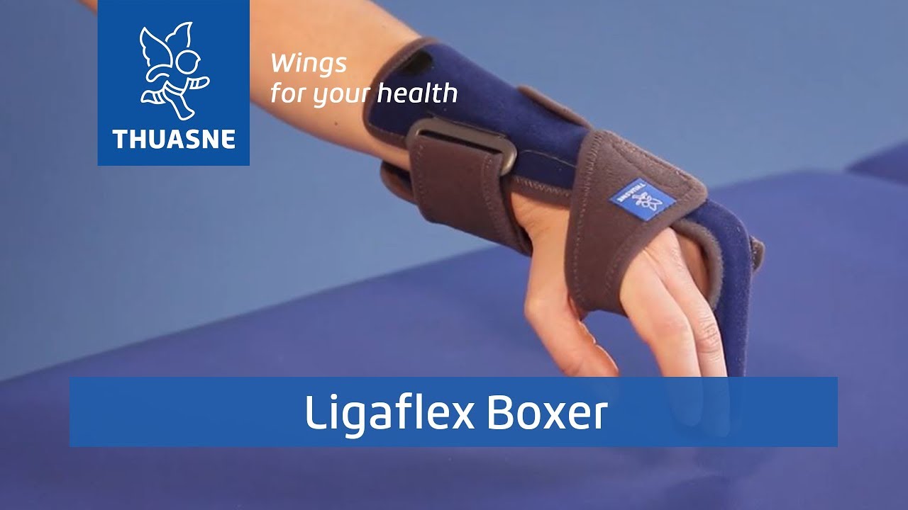 Ligaflex Boxer vingerbrace - YouTube