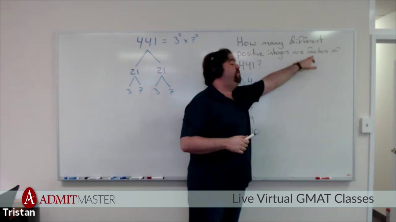GMAT Virtual Online Class Sample - YouTube
