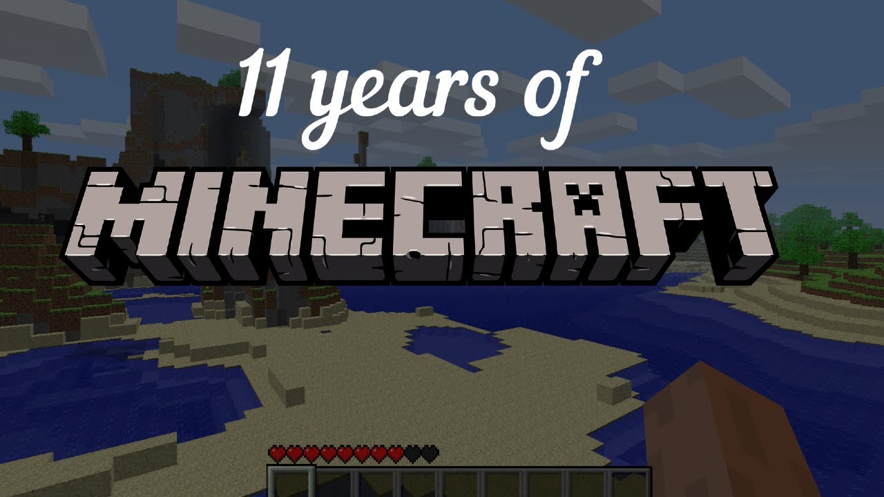 11 Years of Minecraft - 11th Anniversary Tribute - YouTube