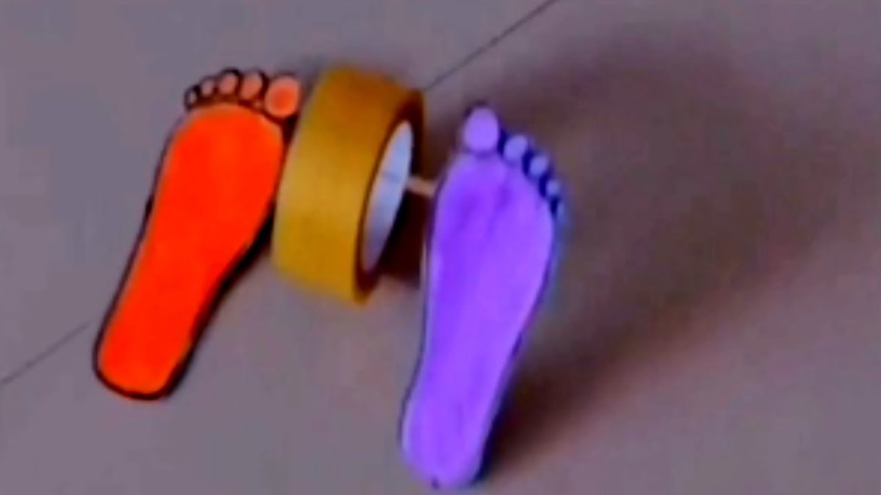 How to make DIY SELF walking Paper Toy | Easy self walking paper TOY ...