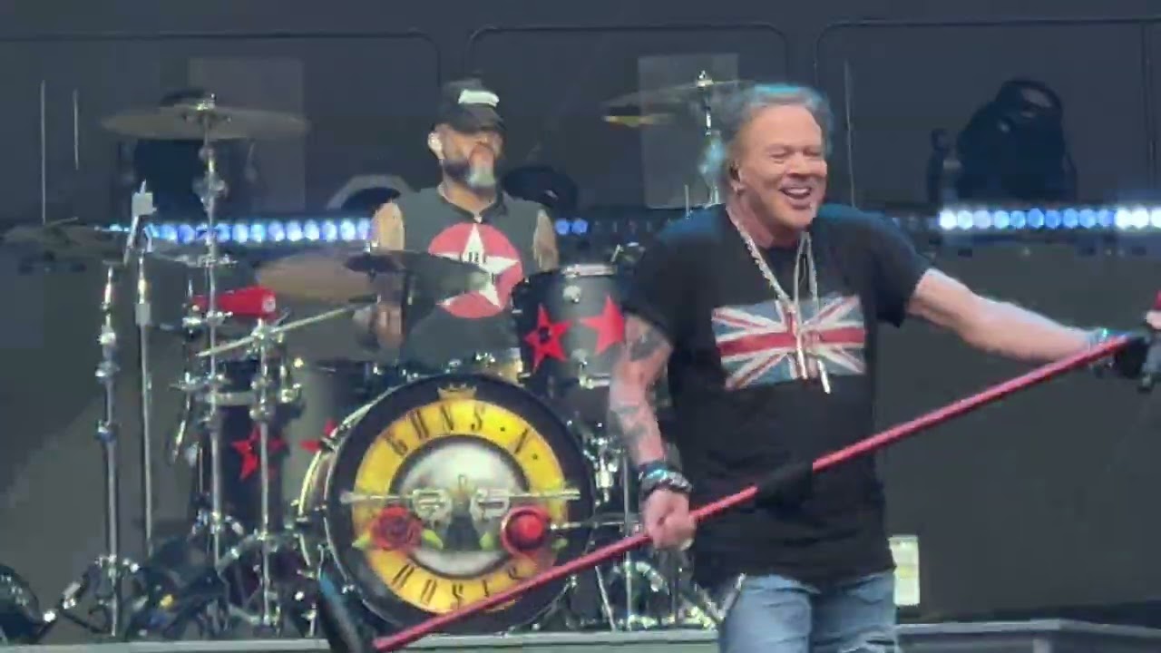 Guns N’ Roses Mr Brownstone - London 1st July 2022 - YouTube
