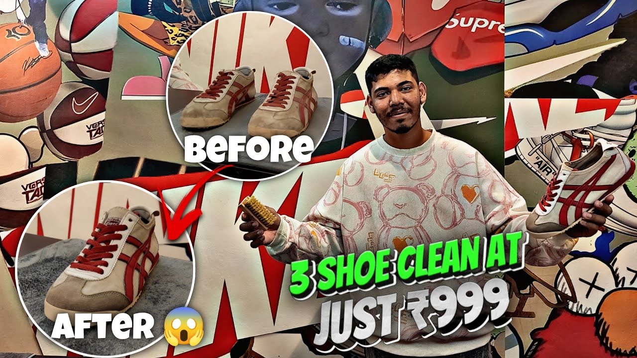3 shoe clean at just ₹999😱| nike,puma, shoe garage in mumbai | shoe ...
