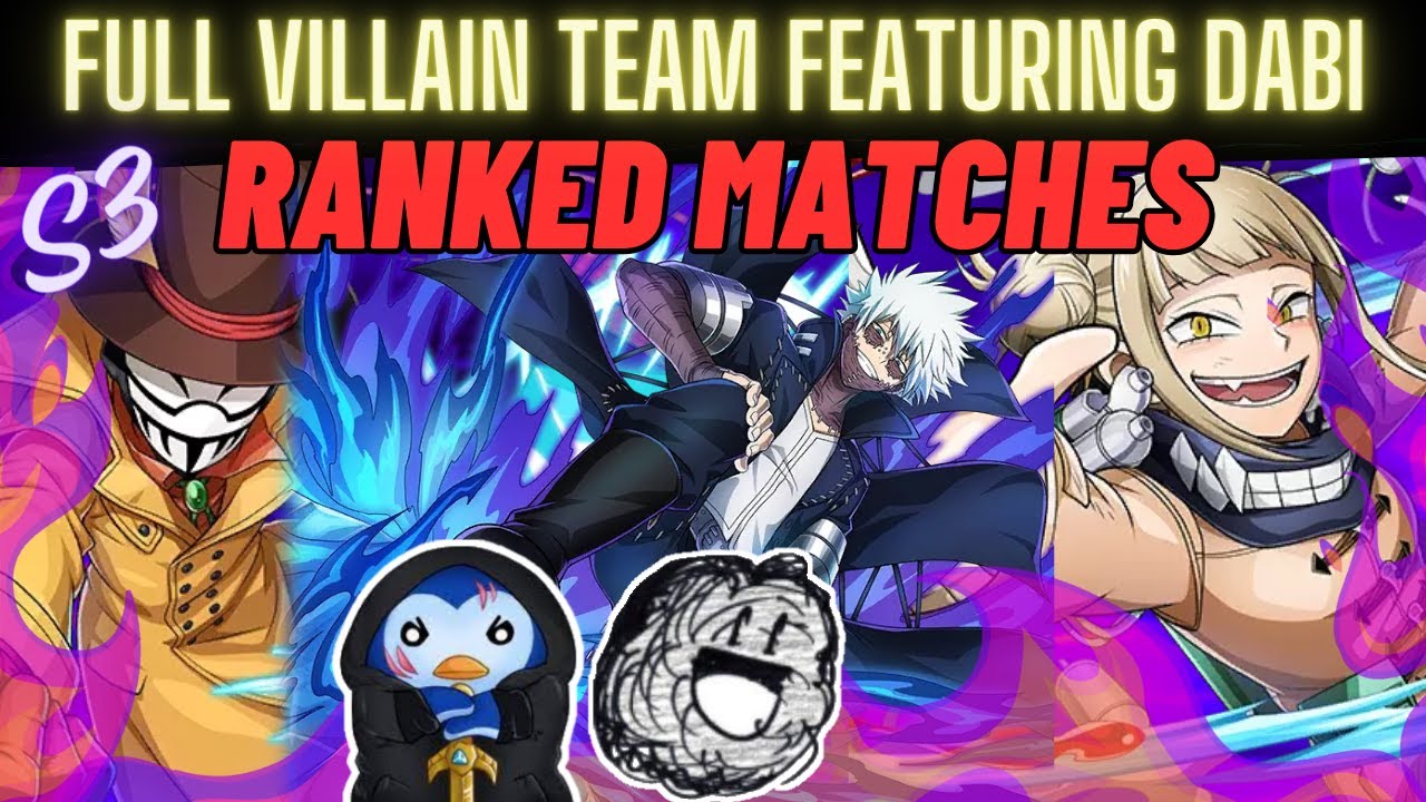 AM I BEST THE DABI? (Featuring Best Dabi)- My Hero Ultra Rumble Ranked ...