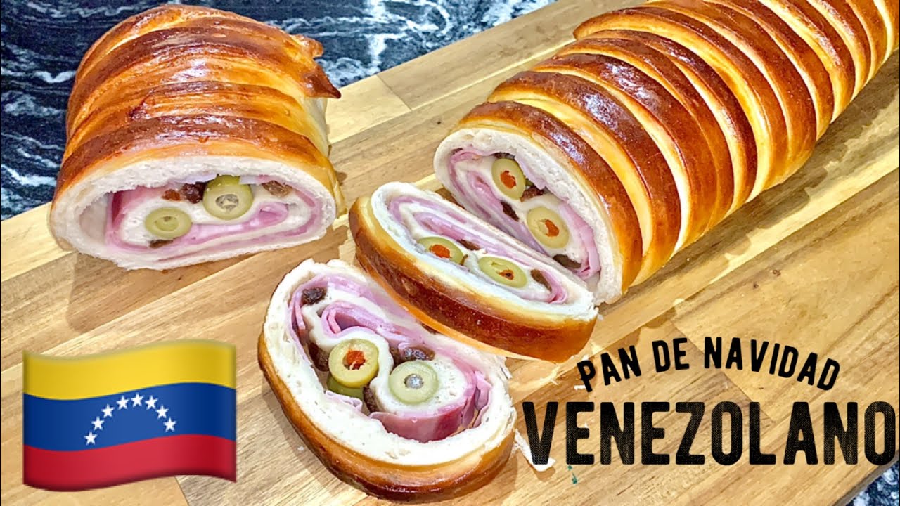PAN DE JAMÓN PARA NAVIDAD ESPECIALIDAD VENEZOLANA🥖🥓🫒🫘 VENEZUELAN ...