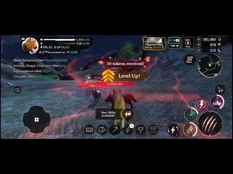 The wolf || 1k finally level up to 55 and skill upgrade