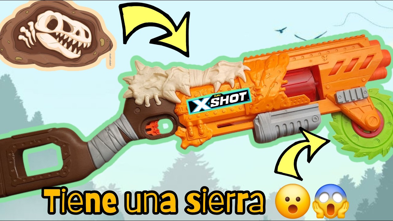 xshot doomsday unboxing y review 🦖 - YouTube