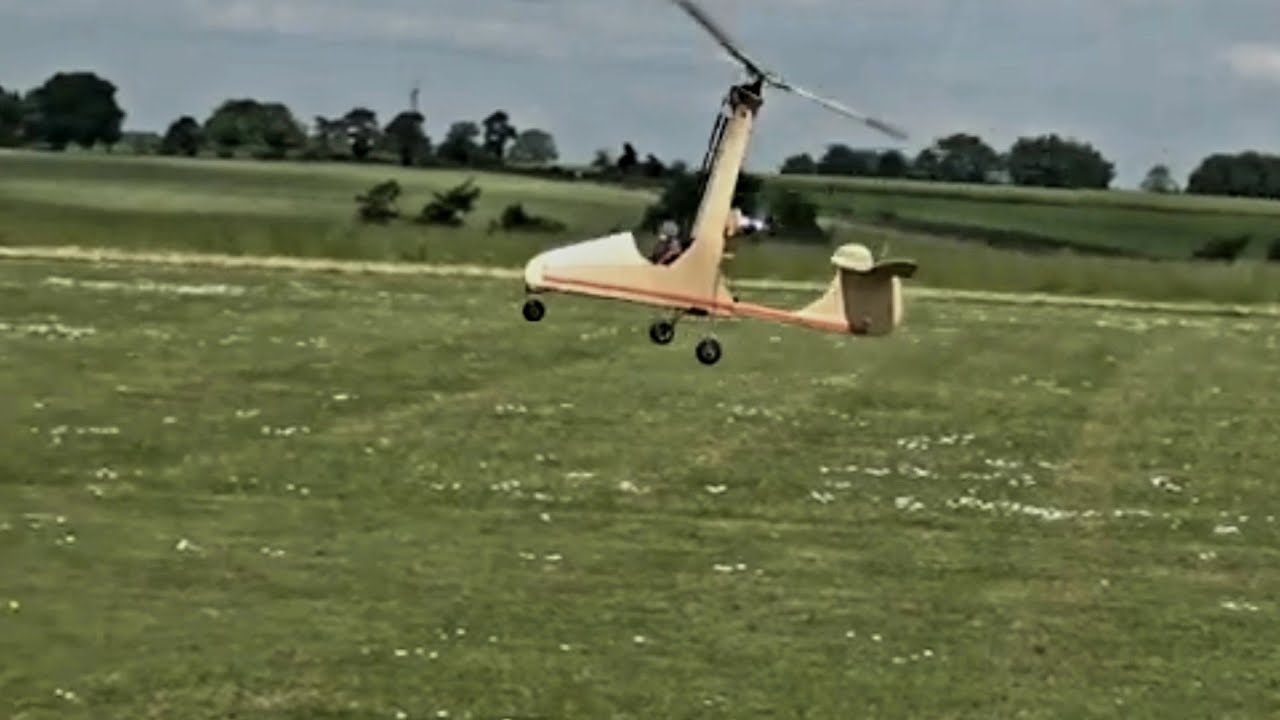 Al flying his RPG AUTOGYRO - YouTube