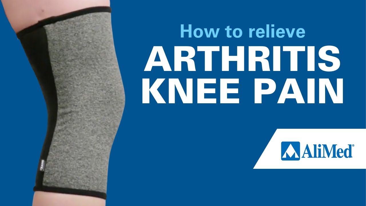 How to relieve knee pain—IMAK® Arthritis Knee Sleeves - YouTube