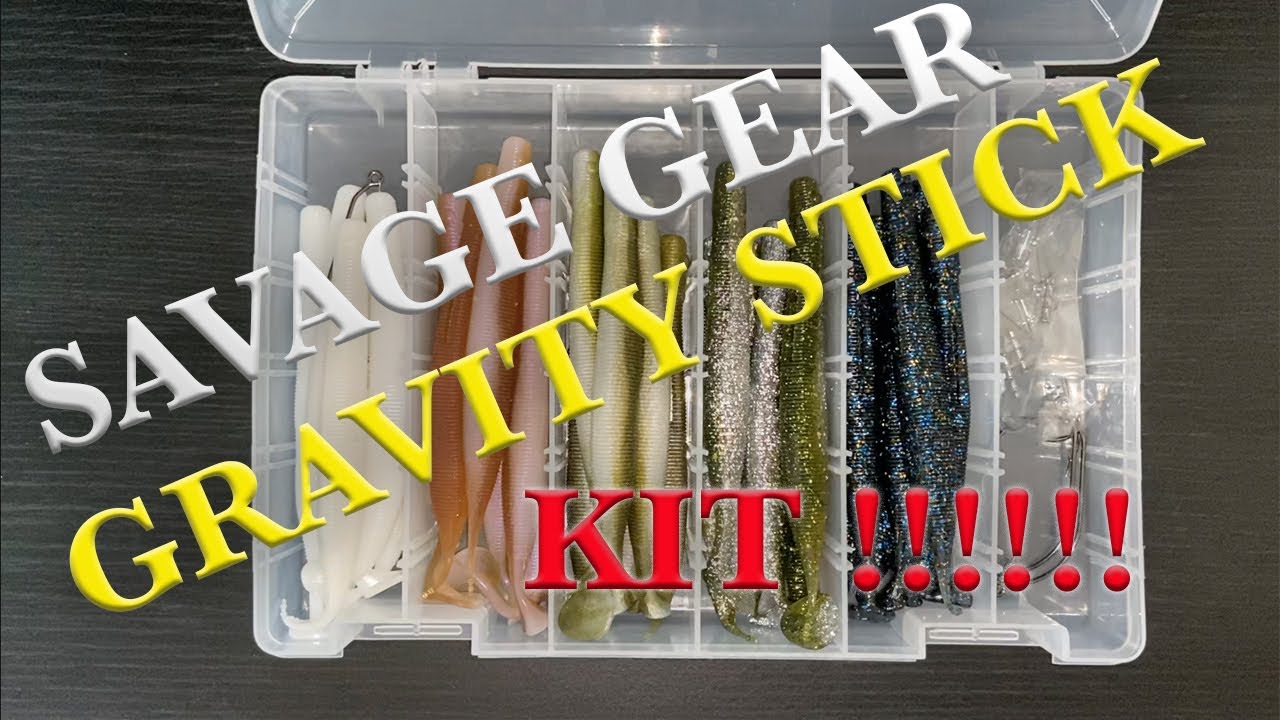 SAVAGE GEAR GRAVITY STICK KIT UNBOXING & REVIEW - YouTube