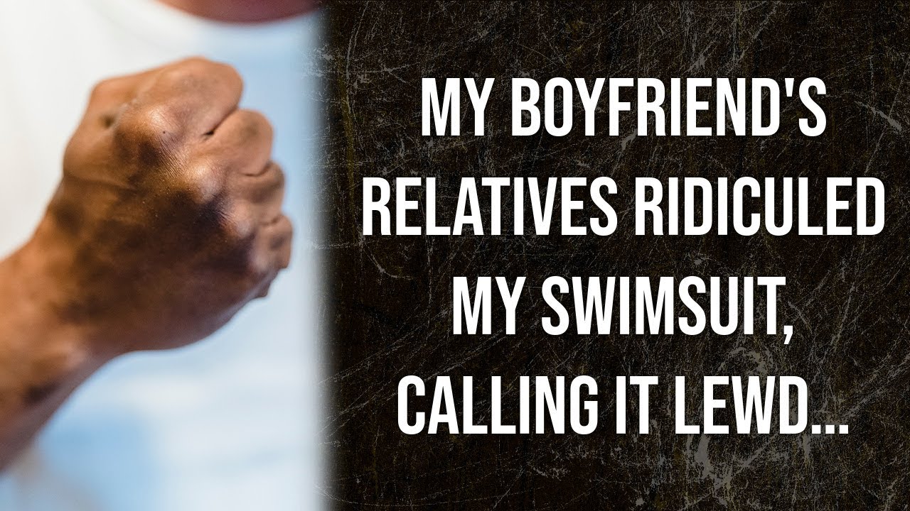 My boyfriend's relatives ridiculed my swimsuit, calling it lewd ...