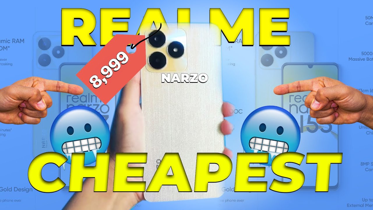 Realme Most CHEAPEST Smartphone! ONLY ₹8,999 - YouTube