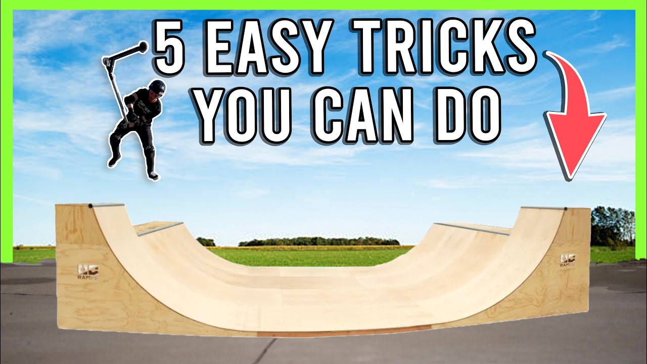 5 SCOOTER TRICKS YOU CAN LEARN EASY | 10 MINS OR LESS - YouTube