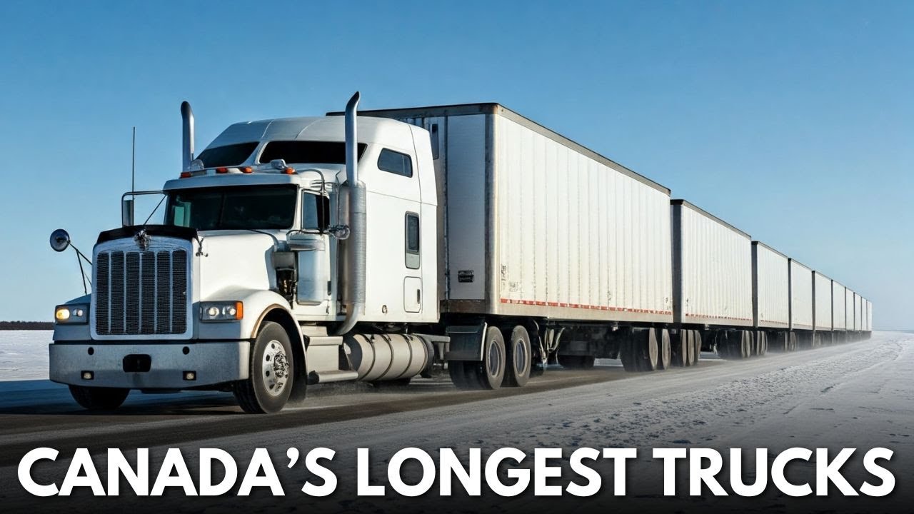 Meet The Canadian Road Trains... - YouTube