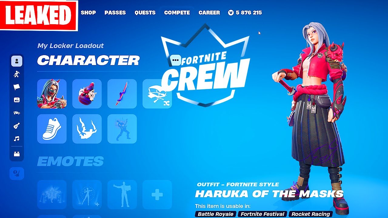 Fortnite February 2025 Crew Pack Early Showcase - YouTube