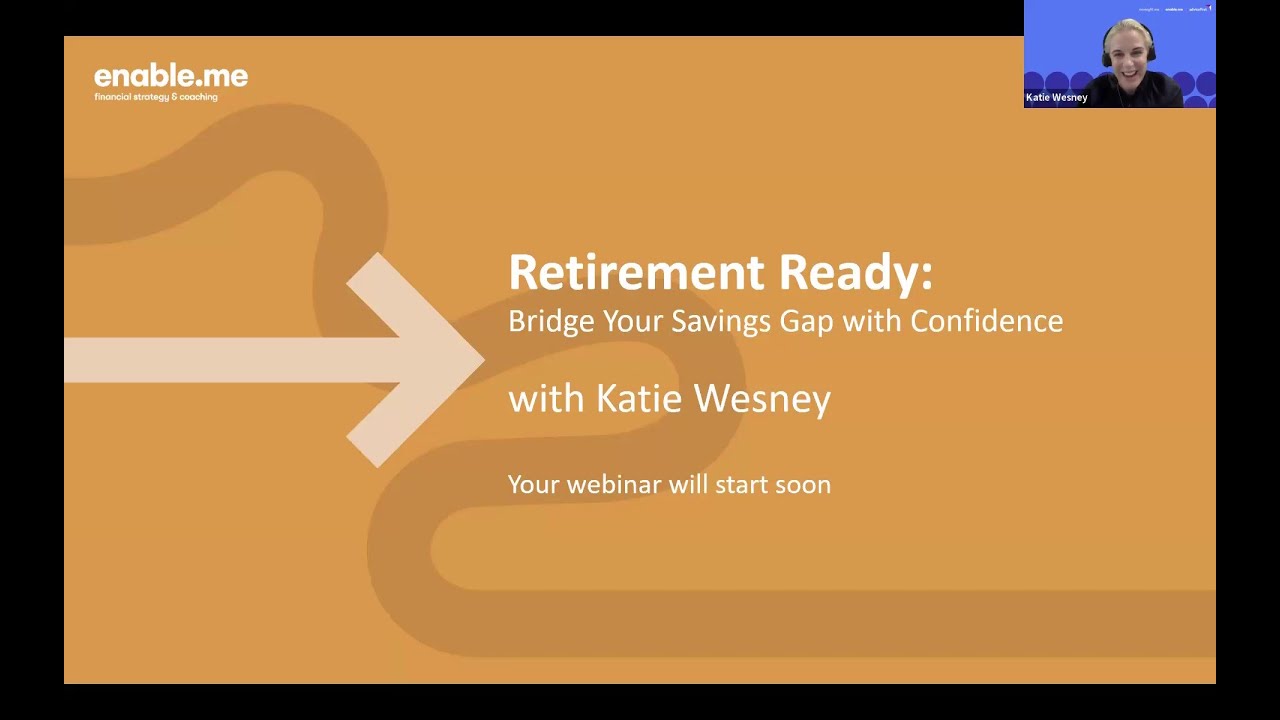 Retirement Ready: Bridge Your Savings Gap With Confidence With Katie ...