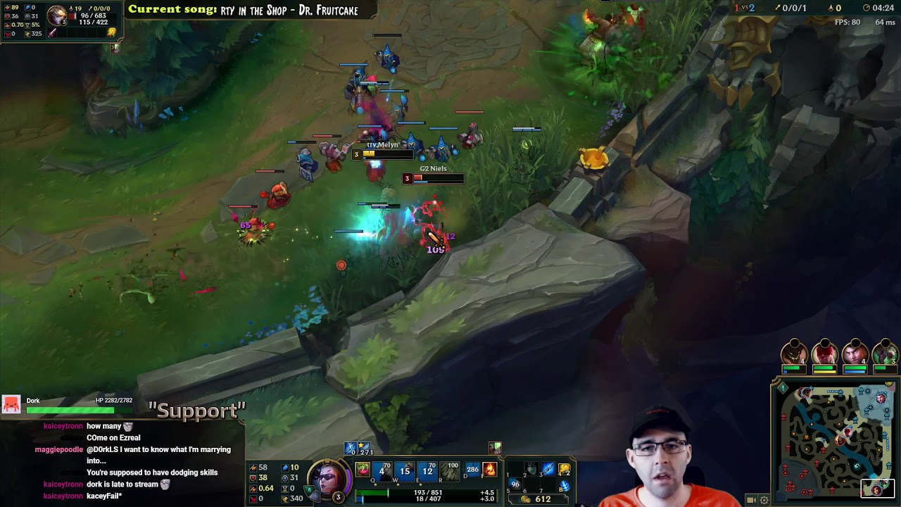 Misplay after misplay = win - YouTube