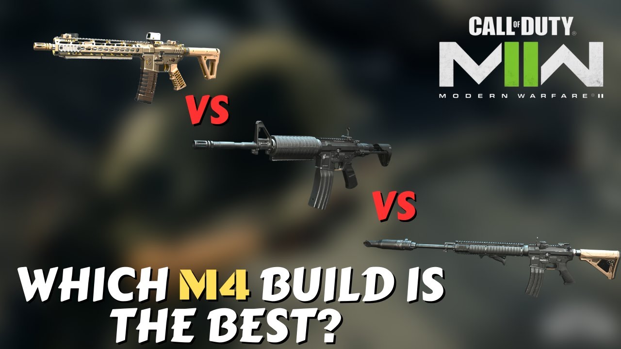 Best M4 builds in the game - Put to the test - Which on would you ...