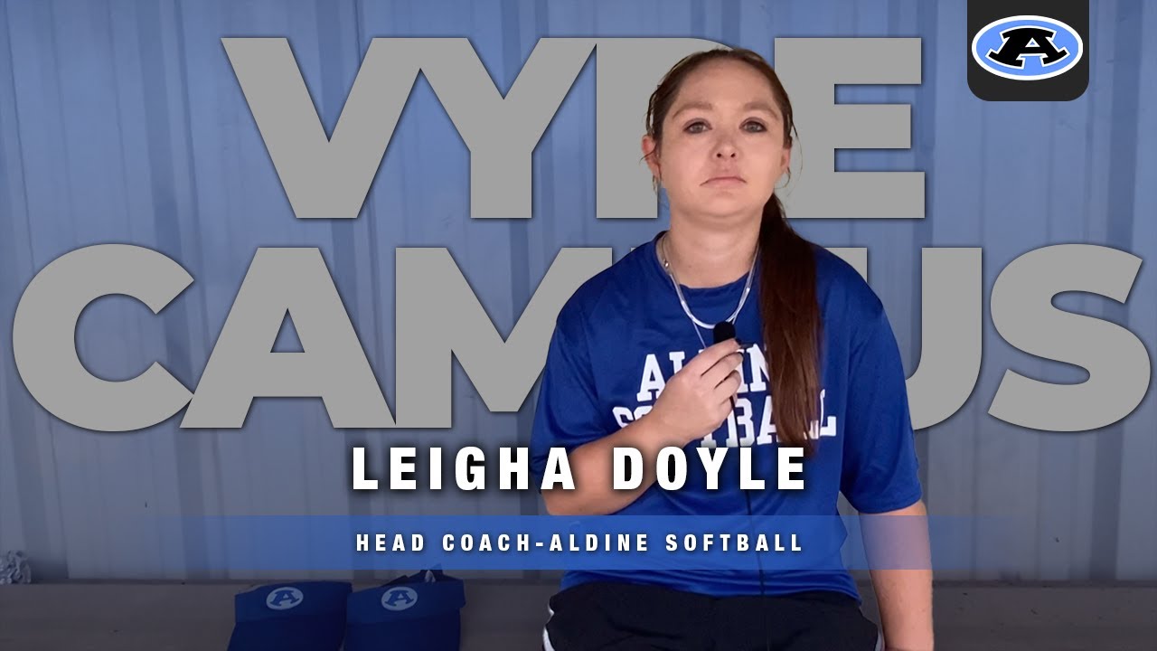 VYPE Coaches Corner: Aldine High Head Softball Coach Leigha Doyle - YouTube