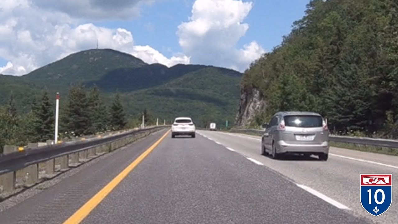 Timelapse | Autoroute 10 Est, Montagnes Appalaches !!! - YouTube