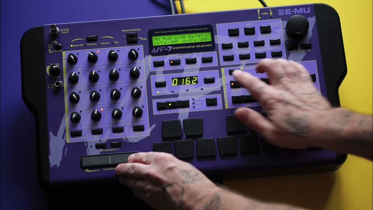 E-MU MP-7 first test - YouTube