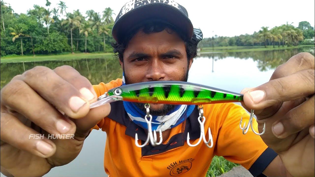 കടിയൻ ചെമ്പല്ലി #FISH_HUNTER KERALA FISHING MANGROVE JACK KERALA CHALAKUDY RIVER - YouTube