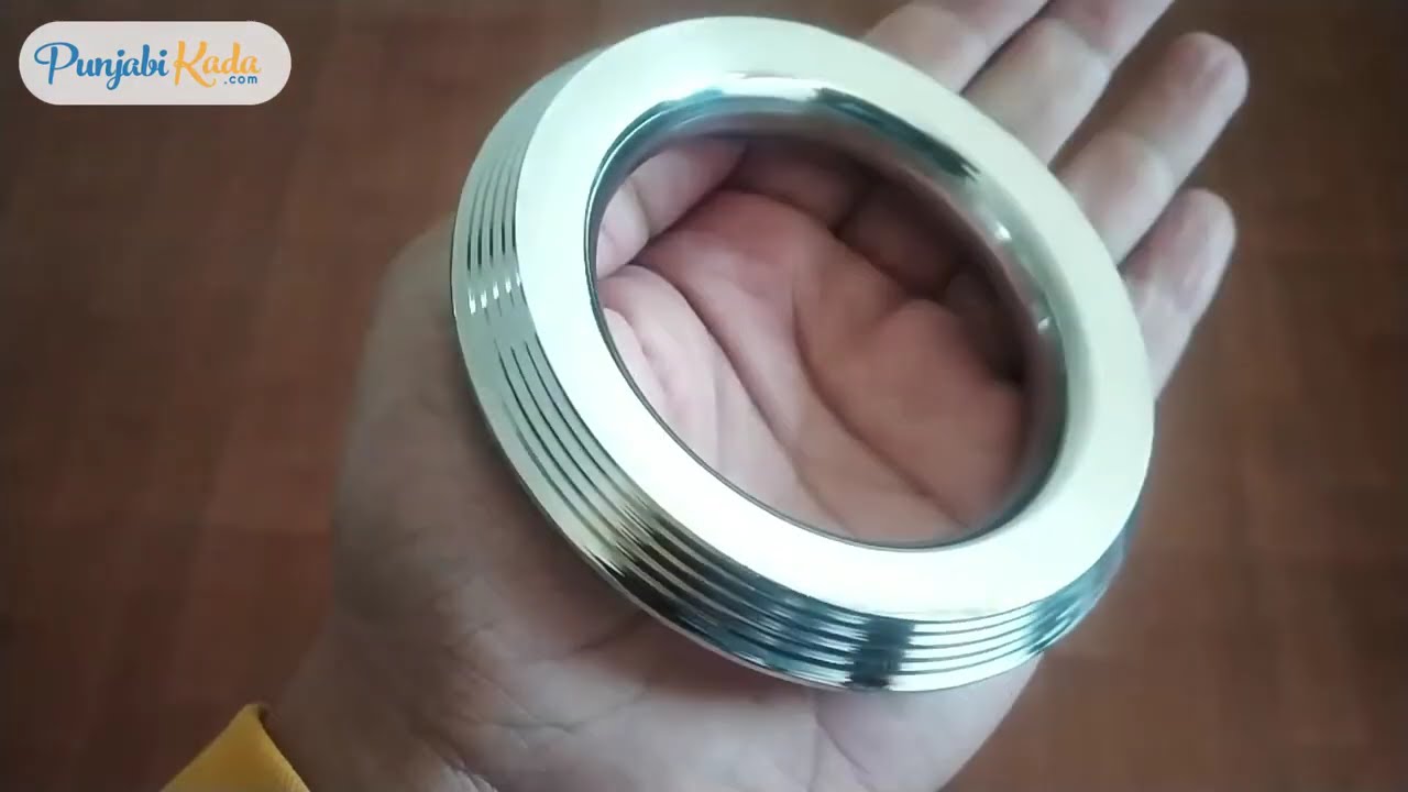 Super heavy Stainless Steel Kada | Punjabi Kada - YouTube