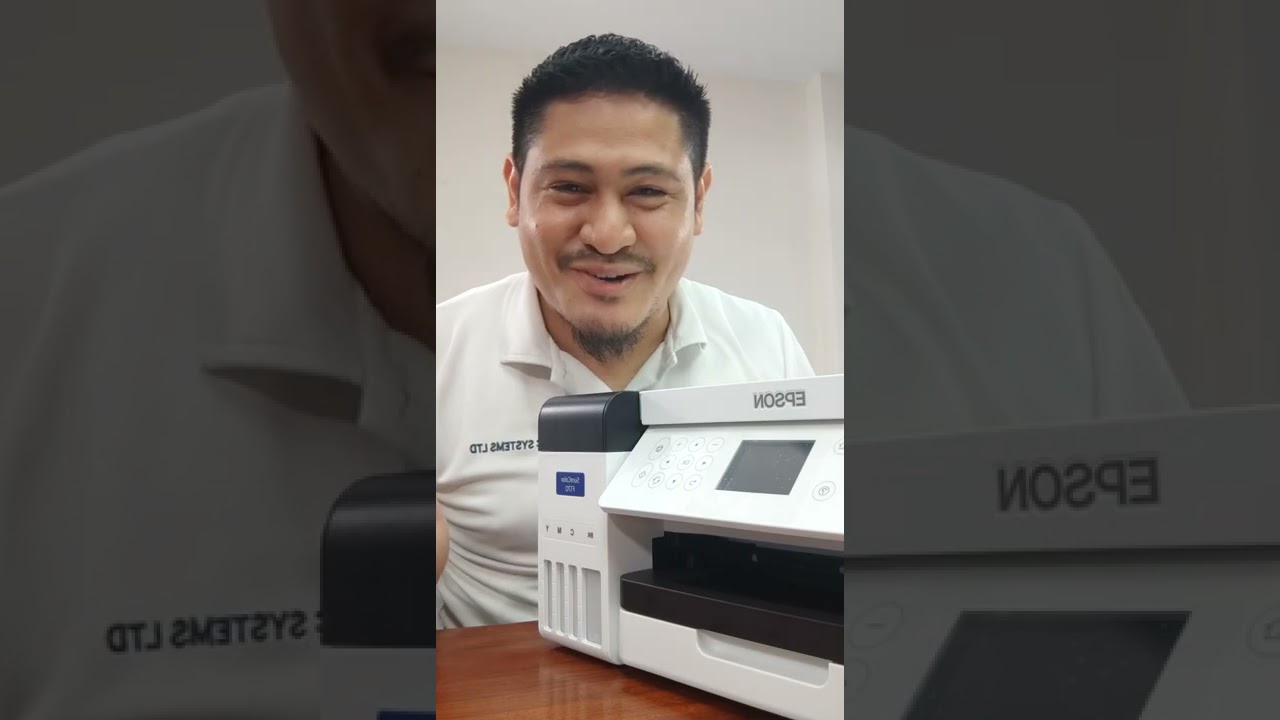 Fultec Systems Ltd - EPSON SureColor F170 Dye-Sublimation Printer - YouTube