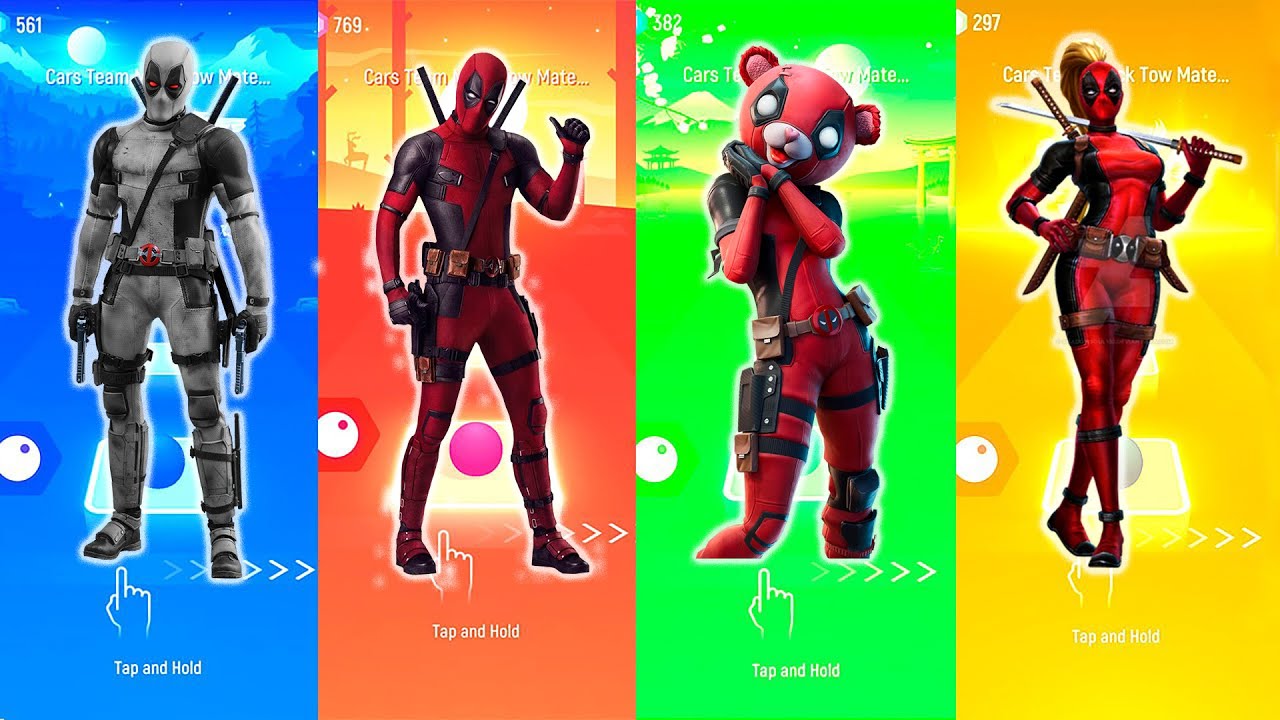 DeadPool X Force vs Deadpool vs CuddlePool vs Lady DeadPool, Ultimate ...