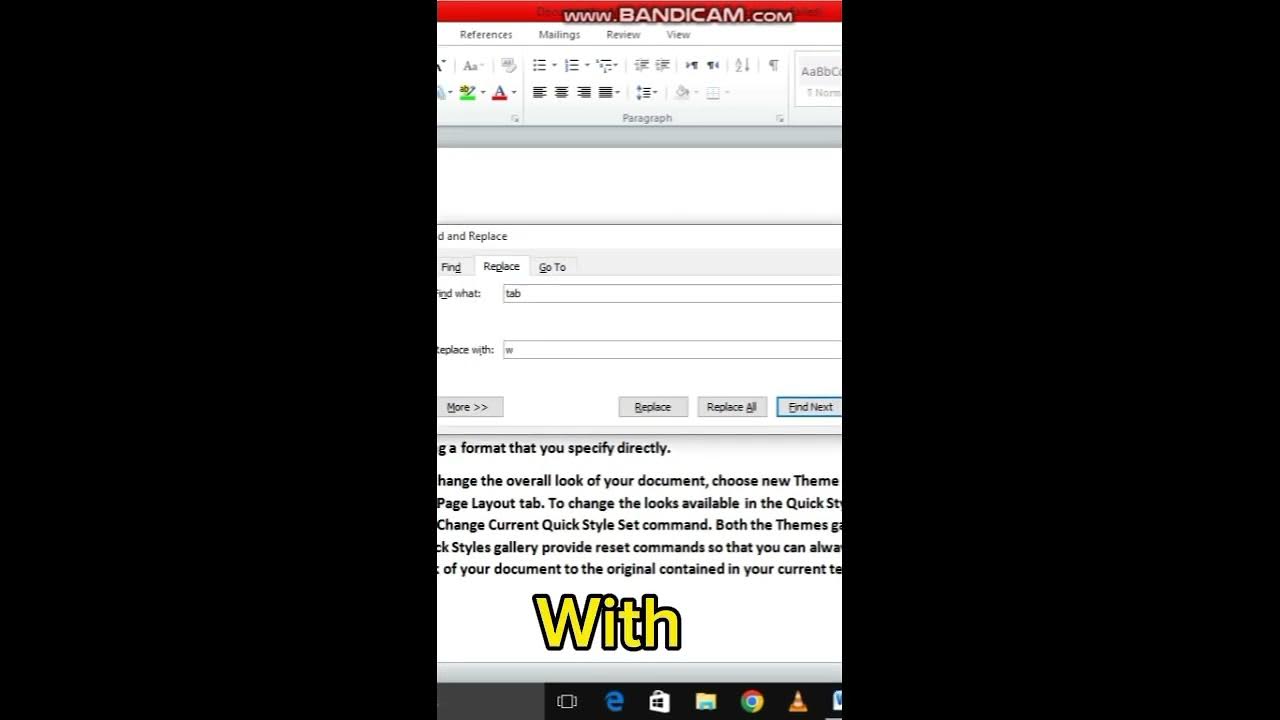How to MS word writing information and name change //MS word tips and ...