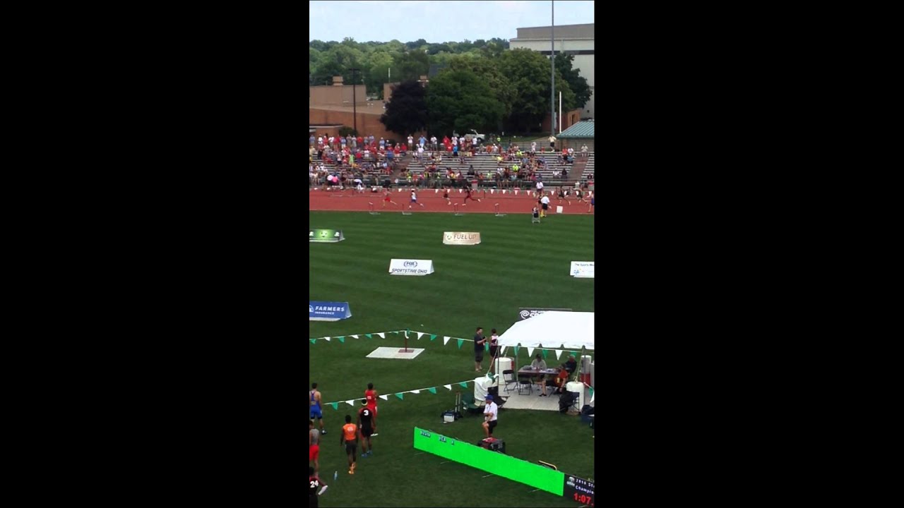 Elida Bulldogs - Boys 4x400m Relay State Track Meet Finals 2015 - YouTube