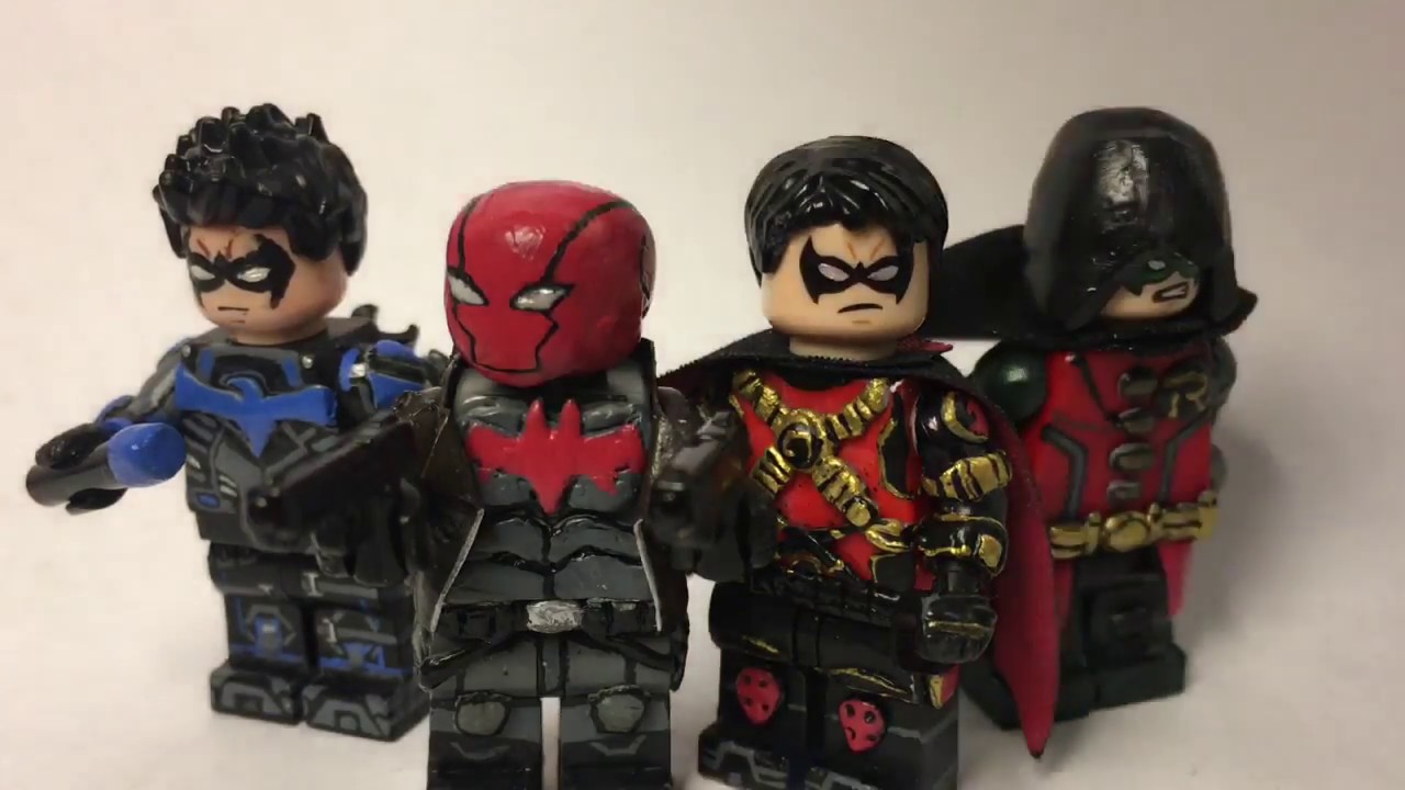 Lego DC Custom Bat-Family - YouTube