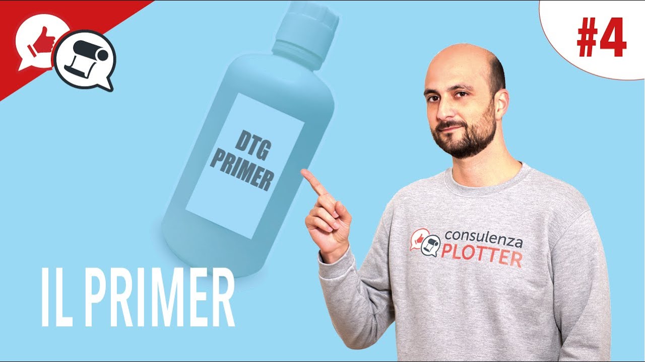 Il PRIMER nella stampa diretta su tessuto #4 - YouTube