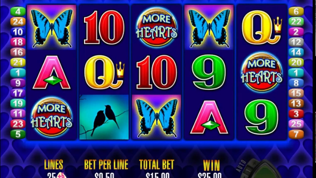 More Hearts Slot Machine ★ Online Casino Bonus ★ - YouTube