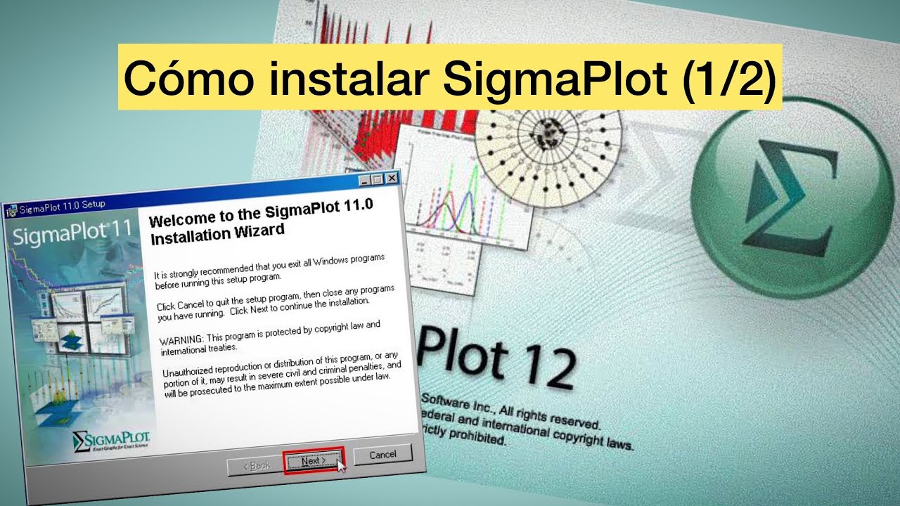 Cómo instalar SigmaPlot (1/2) - YouTube