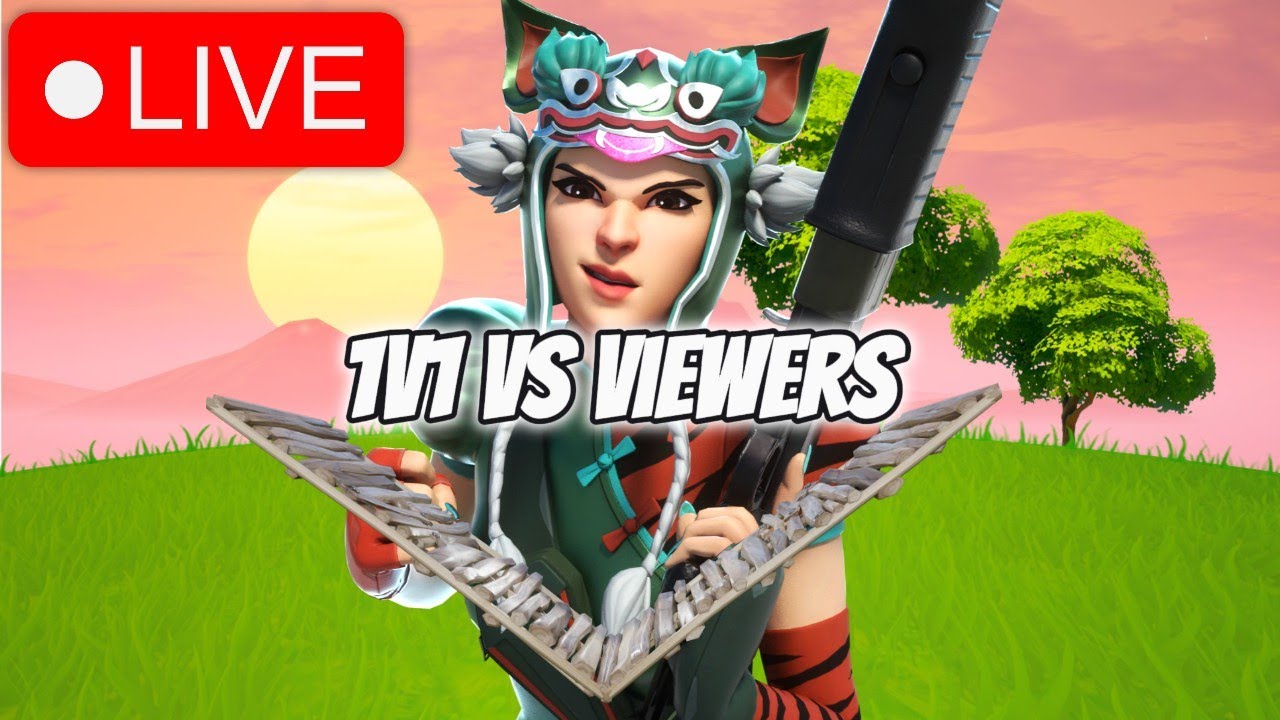 Playing 1v1 VS VIEWERS |LIVE| Talking To Chat!| COME JOIN! - YouTube