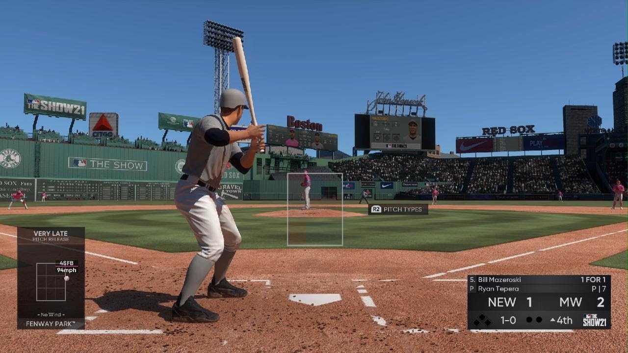 MLB The Show 21 on PS5 taking the lead - YouTube