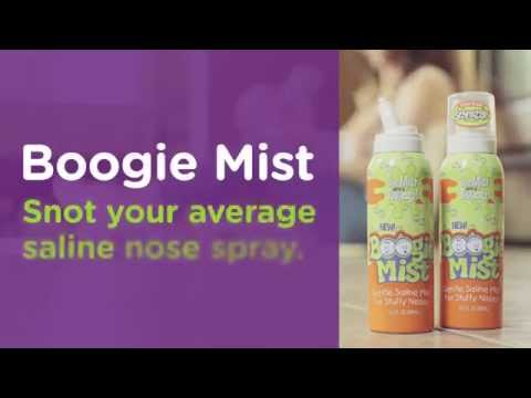 Product Video: Natural Cold & Allergy Relief Saline Nasal Spray | Boogie Mist® saline nose mist